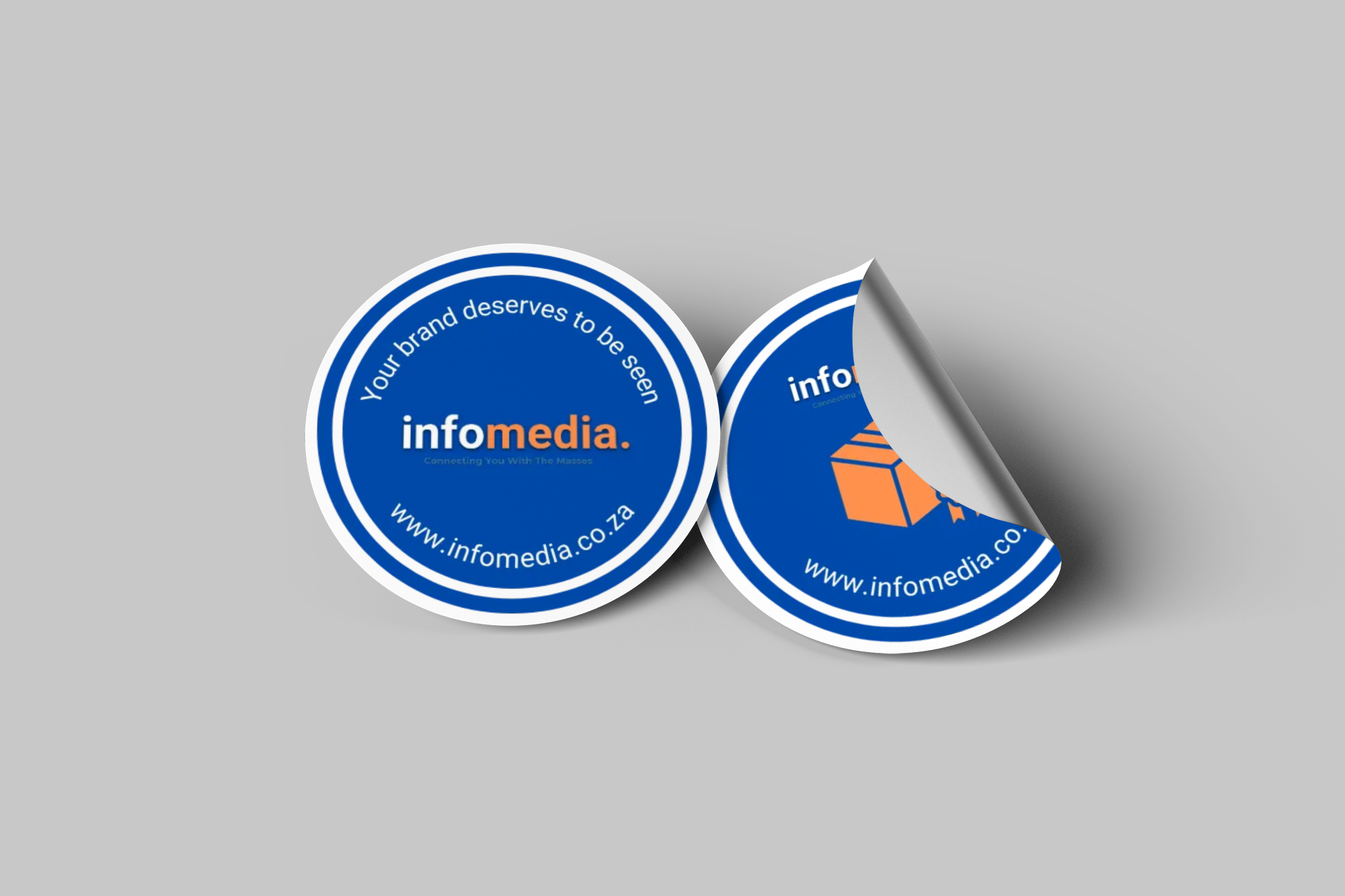 Promotional Stickers - Infomedia