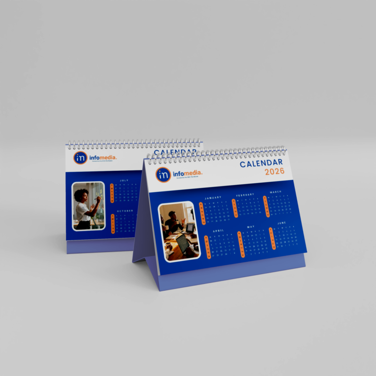 2026 Branded Tent Calendars – Compact, Classy & Customizable - Infomedia